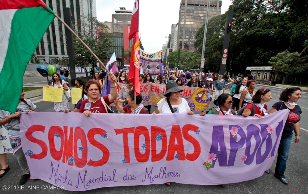 Mulheres em marcha | Marcha Mundial das Mulheres